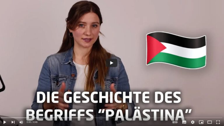 Woher kommen die Begriffe Palästina und Palästinenser? | Nahostkonflikt ...